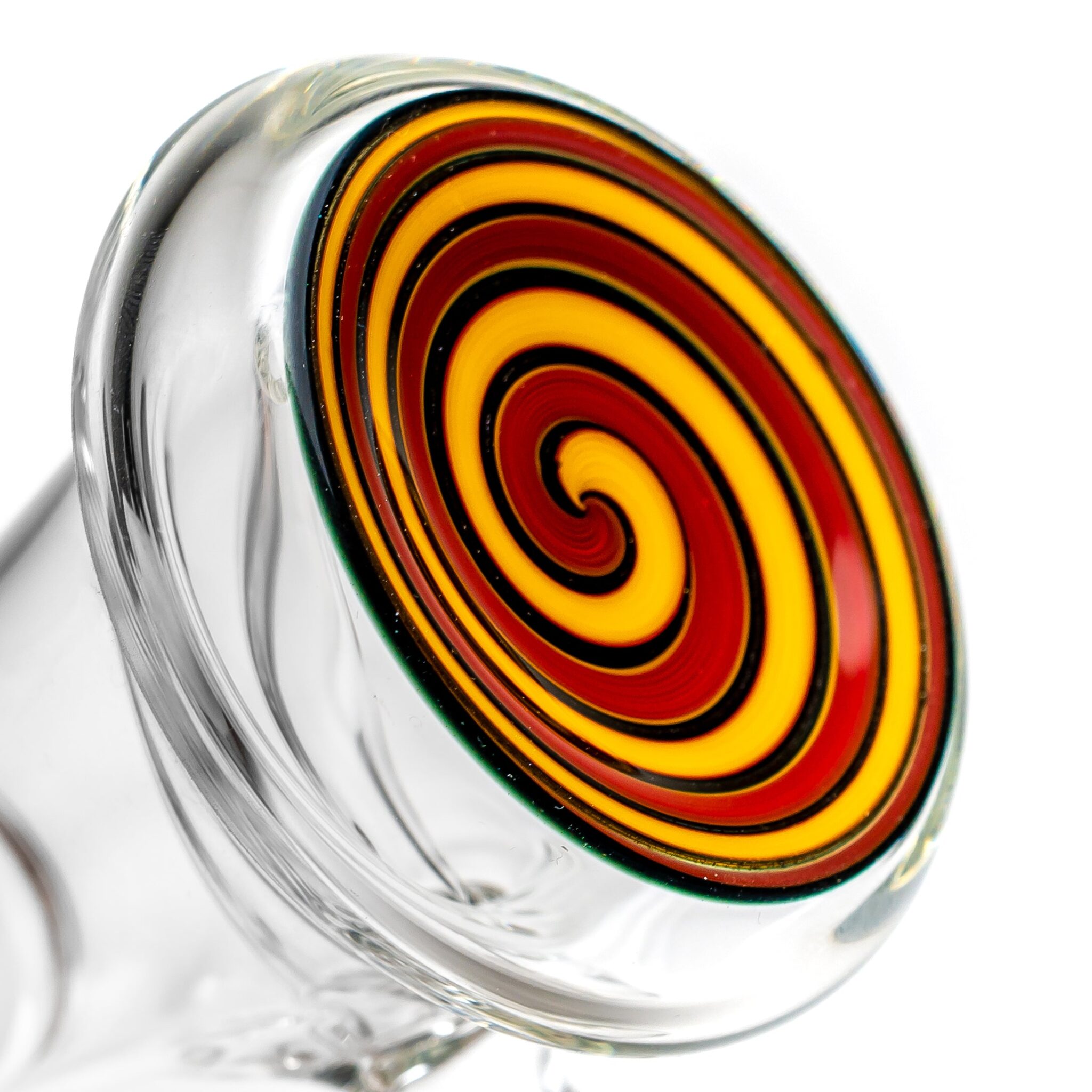 Aaron Vigil - Worked Base Fat Bottom - Burgundy & Yellow #1 - The Dab Lab